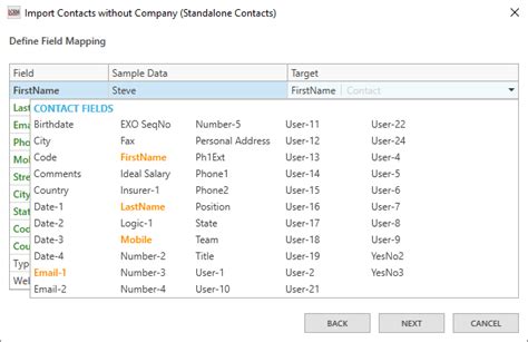 How To Import Standalone Contacts Legrand Crm Knowledge Base