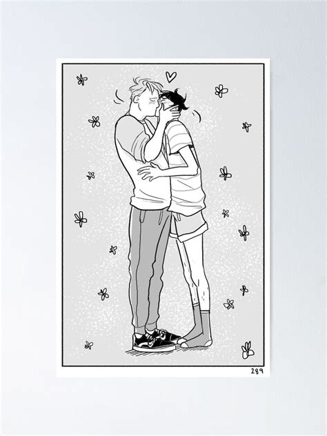 Nick And Charlie Kissing Page 289 Poster For Sale By Hailstonestixer Redbubble