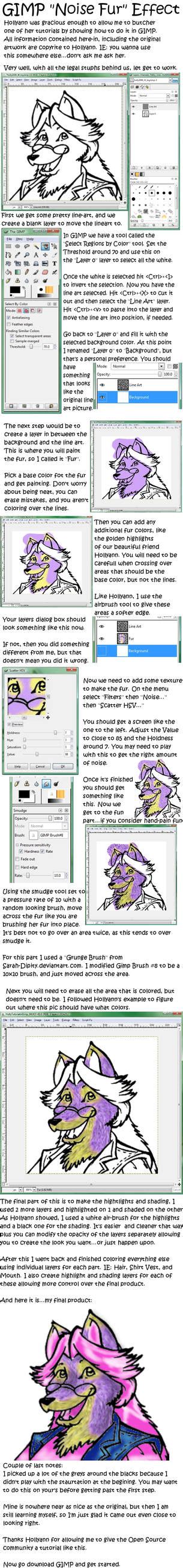 Gimp Noise Fur Effect Tutorial By Eaglesf On Deviantart