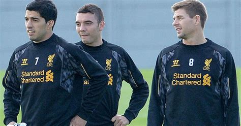 Luis Suarez Returns To Liverpool First Team Training At Melwood