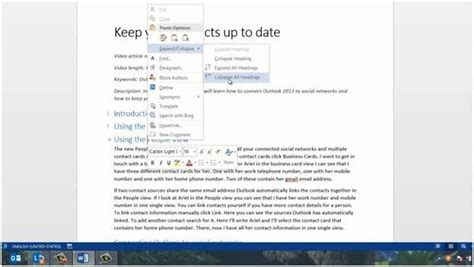 How To Expand And Collapse Paragraphs In Word