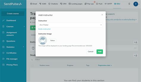 How To Create A Course Sendpulse