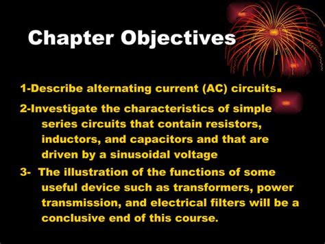 Alternating Current Circuits Ppt