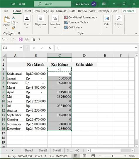 Excel Lupa Input Tanda Negatif Pake Paste Special Aja Exceltutorial Exceltest Latihanexcel