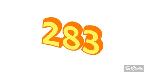 283 Number Animated  Logo Designs