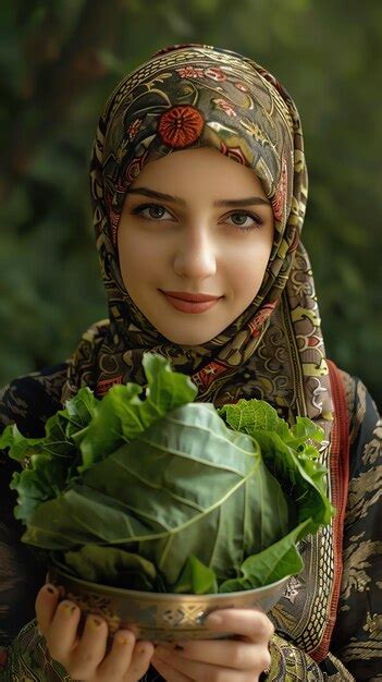 Dolma Islamic Arabic Food Premium Ai Generated Image