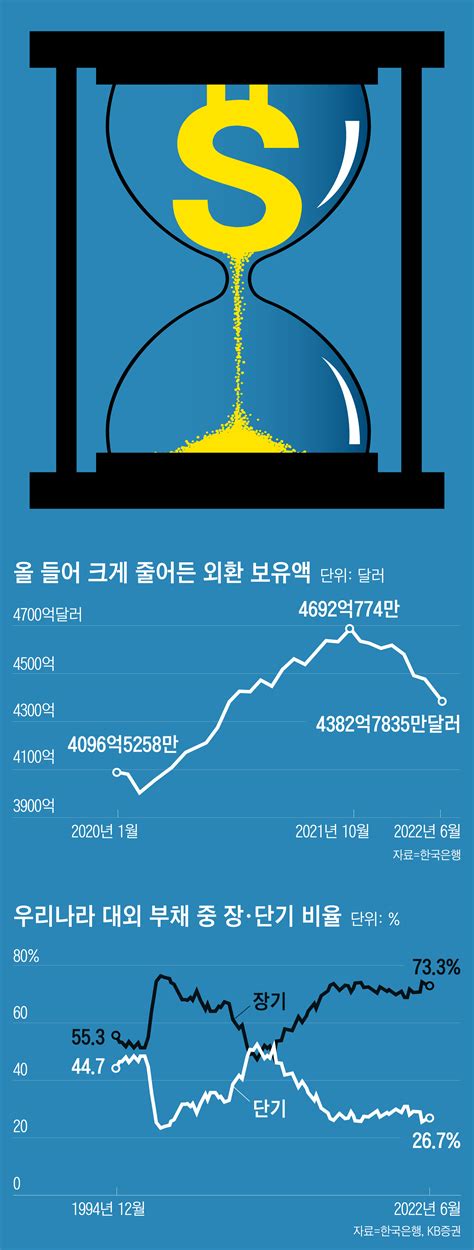 외환보유액 감소 큰 걱정 안 해도 될 3가지 이유
