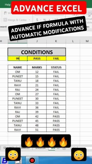If Formula If Ifs Nestedif Trending Viralvideos Shortsfeed