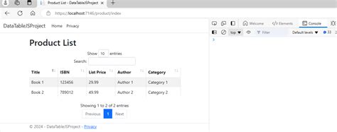 Net Data Was Not Populating In Thirdparty