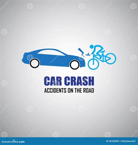 Car Crash And Accidents Icons Stock Vector Illustration Of Elements Driving 50183805