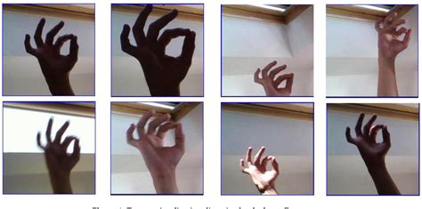 figure 1 from application for recognizing sign language gestures based on an artificial neural