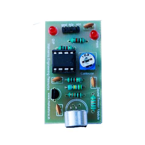 Sound Detection Sensor Module For Intelligent Vehicle Arduino Compatible Makxenia Make Makestore