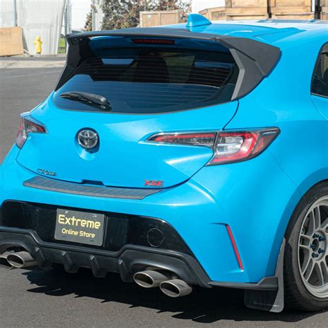 2019 Up Toyota Corolla Hatchback Rear Window Roof Spoiler Wing