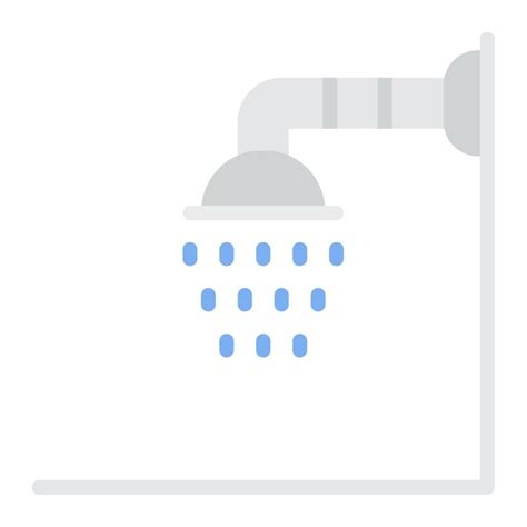 Premium Vector Shower Vector Illustration