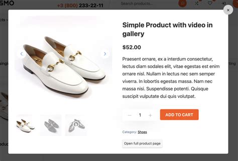 Woocommerce Product Quick View Greenshift