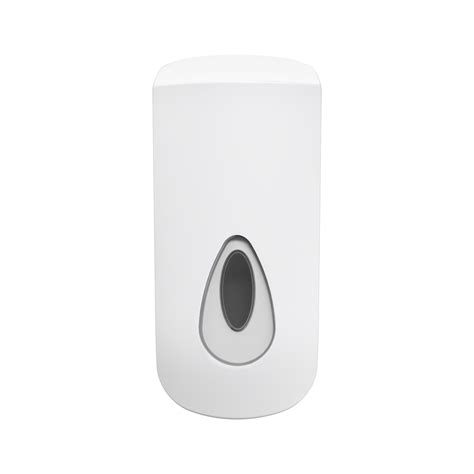 Bulk Fill Soap Dispenser Plastic With Clear Level Indicator White