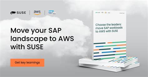 Suse On Linkedin Aws And Suse Solutions For Sap And Application Delivery