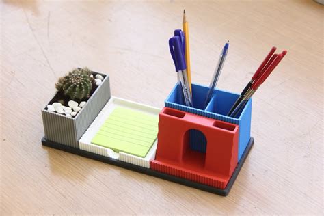 Modular Desk Organizer By Eng Yehia Download Free Stl Model