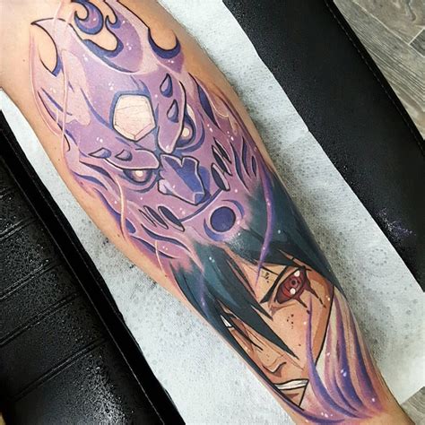 Sasuke Susanoo Tattoo Melanie Cabigao Melaninks Instagram Photos And