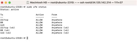 How To Set Up A Firewall With Ufw On Ubuntu 2310 Devtutorial