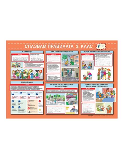 Спазвам правилата Учебно помагало за часа на класа за 3 клас ново преработено издание