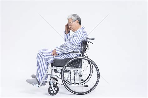 老年病人轮椅高清图片下载 正版图片501137740 摄图网