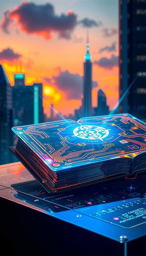 Cyberpunk Flux Book Image Created By Cscanft Tensorart