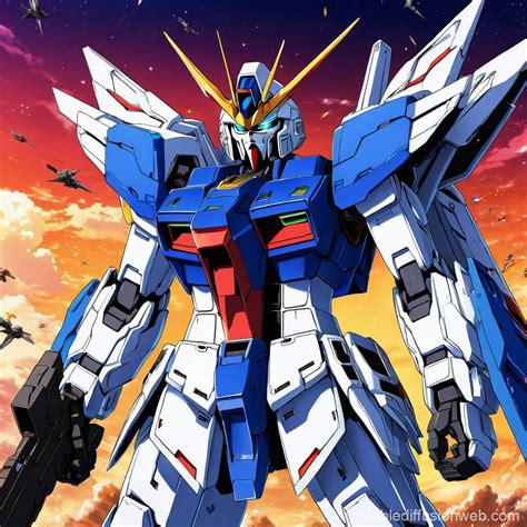 Gundam Freedom Concept Design Stable Diffusion Online