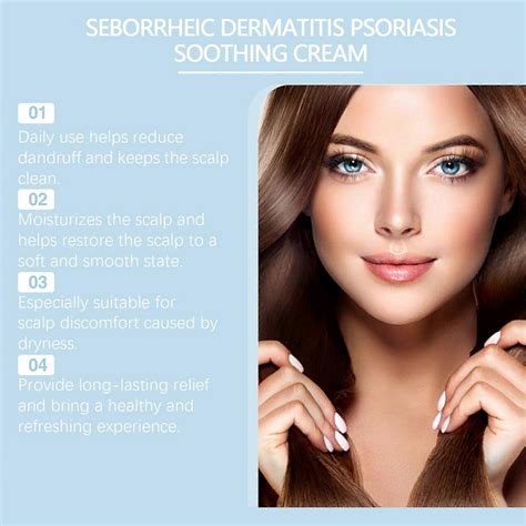 Seborrheic Dermatitis Cream Anti Itch Soothing Cream For Scalp Psoriasis Folliculitis Dry