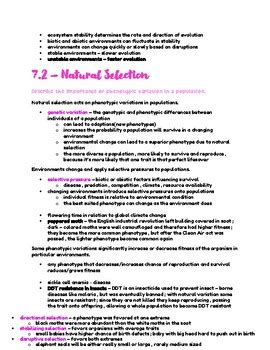AP Bio Outline Study Guide Unit By Aarav Reddy TPT