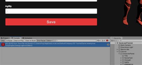 Unity Tutorials How To Save Load Game Using Your Own File WeeklyHow