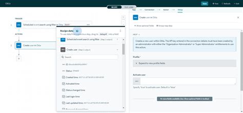 Workato Connectors Okta Create User Action Workato Docs