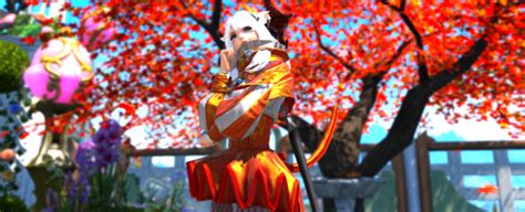 Time Of Magic Orange Eorzea Collection