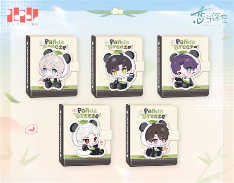 【official】bamboo Forest Whisper Series Panda Series Polaroid Storage B