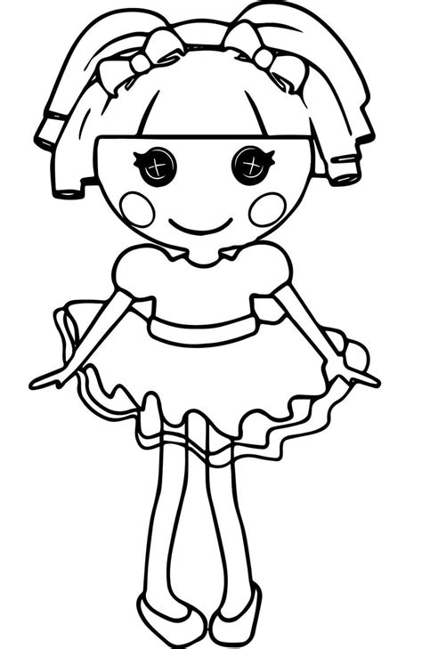 Free Lalaloopsy Doll Coloring Page Download Print Or Color Online