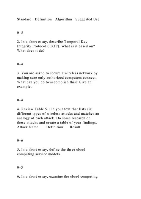 Assignment Grading Rubric Course It286 Unit 4 Podocx