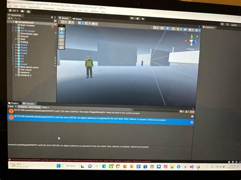 Could Anyone Help Me Fix The Error Runity3d