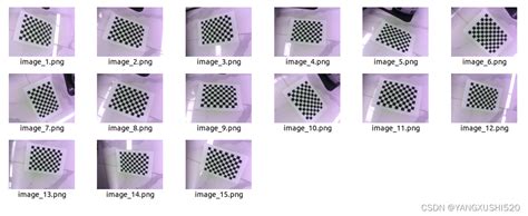 基于opencv的单目相机标定