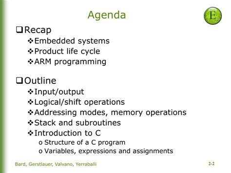 Ppt Ee 319k Introduction To Embedded Systems Powerpoint Presentation Id 3349312