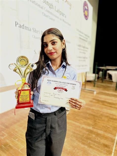 Jasmeet Kaur On Linkedin Achievements Collegelife