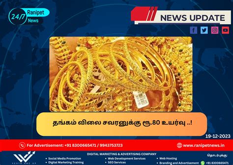 Gold Price Increased By Rs 80 Per
