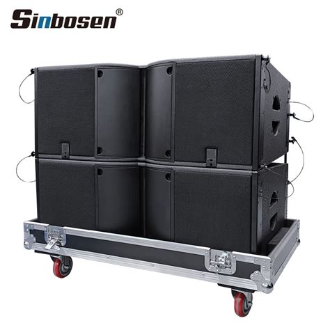 Ka212 Dual 12 Inch Line Array Speaker Passive Bi Amp Line Array Speaker Sinbosen Audio