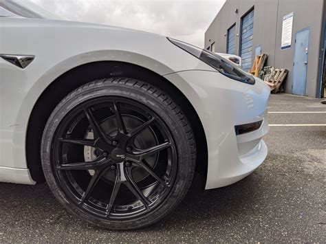 Tesla Model 3 X Fast Fc04 Wheels Overdrive Auto Tuning