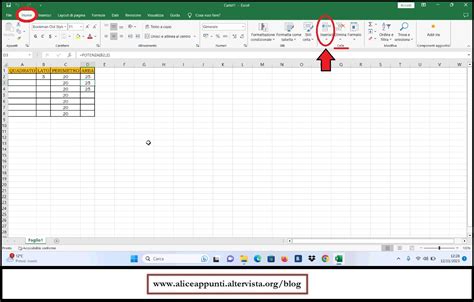 Corso Completo Di Microsoft Excel Inserire Righe E Colonne