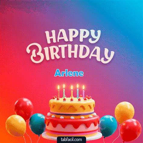 🎂 Feliz Cumpleaños Arlene 🎊 46 Imágenes Y S De Happy Birthday