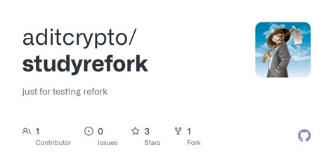Github Aditcryptostudyrefork Just For Testing Refork