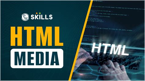html media attribute and multimedia elements how to embed and use
