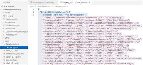 Power Apps Guide Code Where Do We Define Datasource Table And