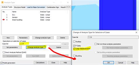 no convergence of nonlinear problem during analysis in robot
