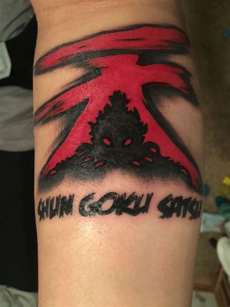 Shun Goku Satsu Raging Demon Akuma Tattoos With Meaning Tattoos